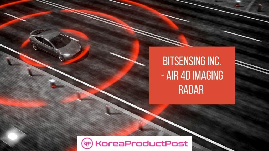 bitsensing AIR 4D - An Award-Winning Imaging Radar - KoreaProductPost