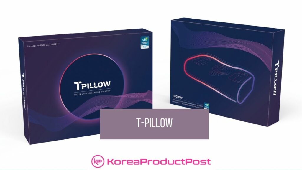 T-Pillow: A Tech Pillow by A Korean Startup - KoreaProductPost