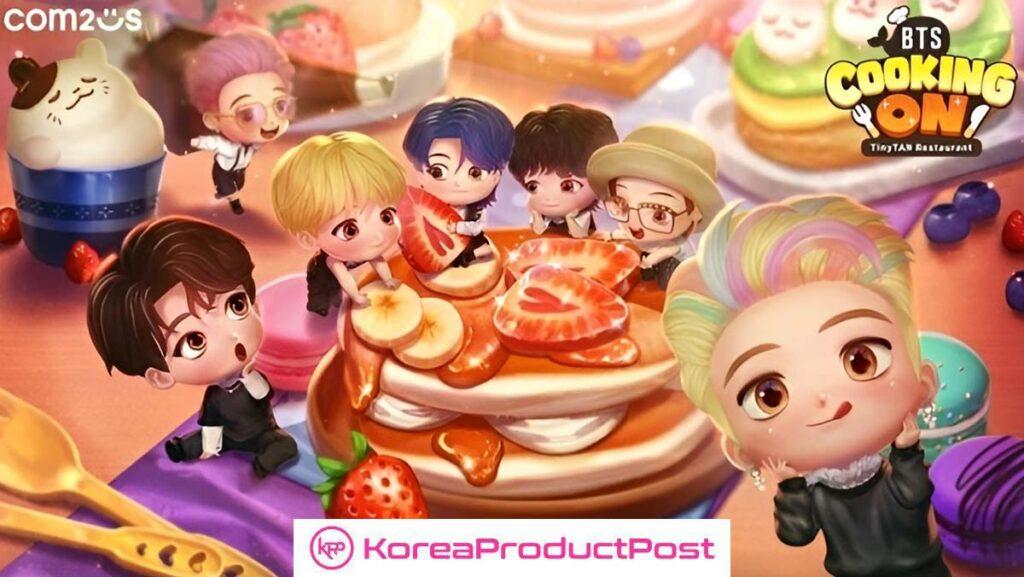 New BTS Game is Coming! Com2uS to Release Cooking Game Featuring the ...