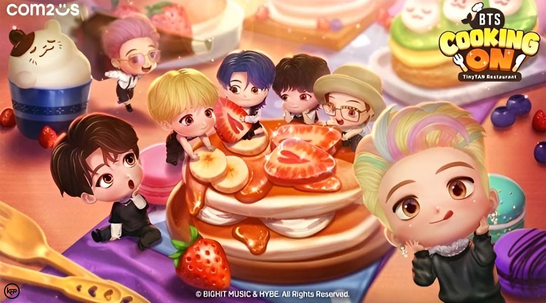 New BTS Game is Coming! Com2uS to Release Cooking Game Featuring the Tiny Tan - KoreaProductPost