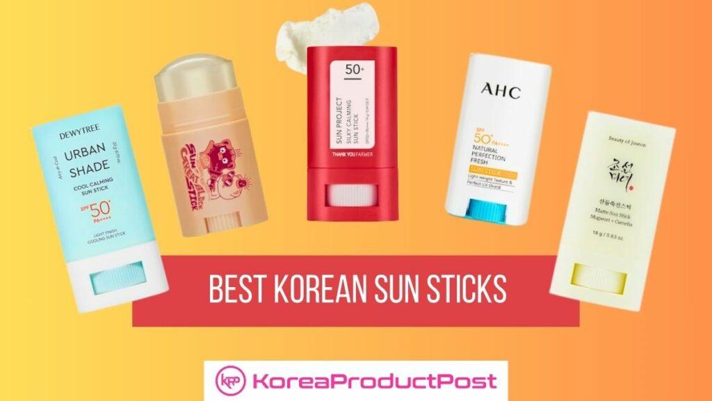 5 Best Korean Sun Sticks For All Skin Types - KoreaProductPost