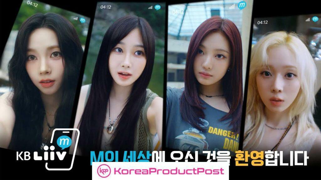 Kookmin Bank Boasts New CF with Popular Icon aespa: Get Special KB Liiv Mobile Offers ...