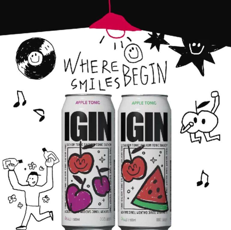 First Look on IGIN: New Premium Korean Traditional Liquor Brand by BTS Jin and Baek Jong Won ...