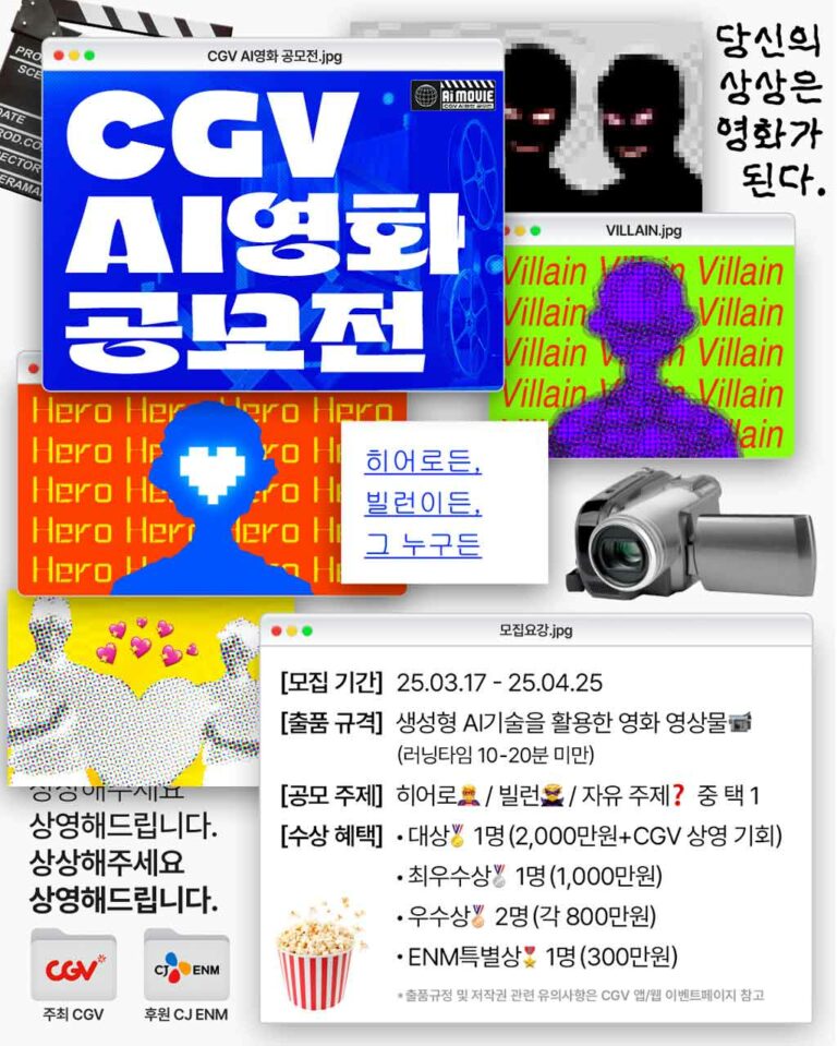 FIRST Generative AI Film Contest by CGV Korea: What It is & All You ...